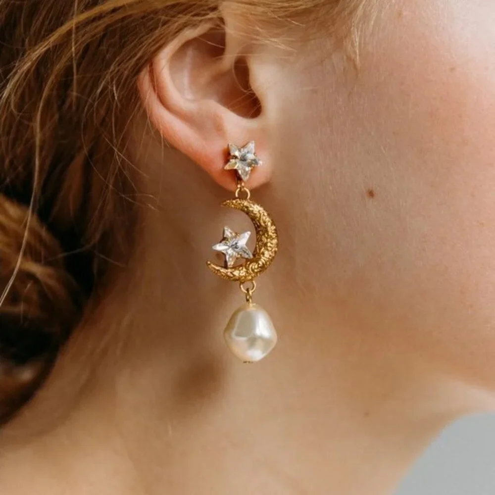 Jennifer Behr | Jewelry | New Jennifer Behr Elpis Pearl Drop Celestial ...